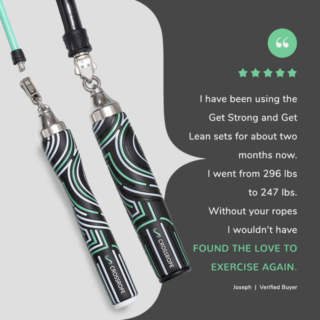 The Get Fit Jump Rope Bundle For Total Fitness | Crossrope