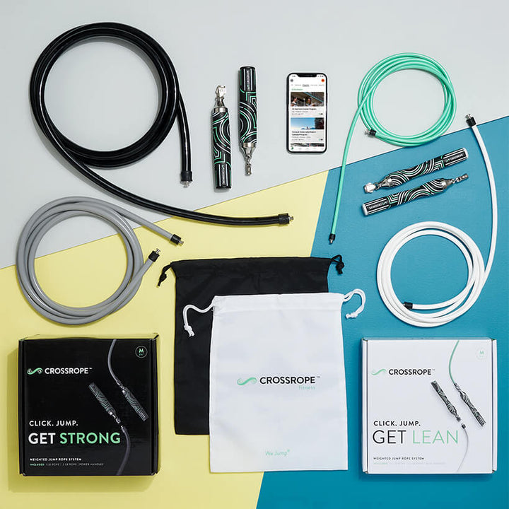 The Get Fit Jump Rope Bundle For Total Fitness | Crossrope