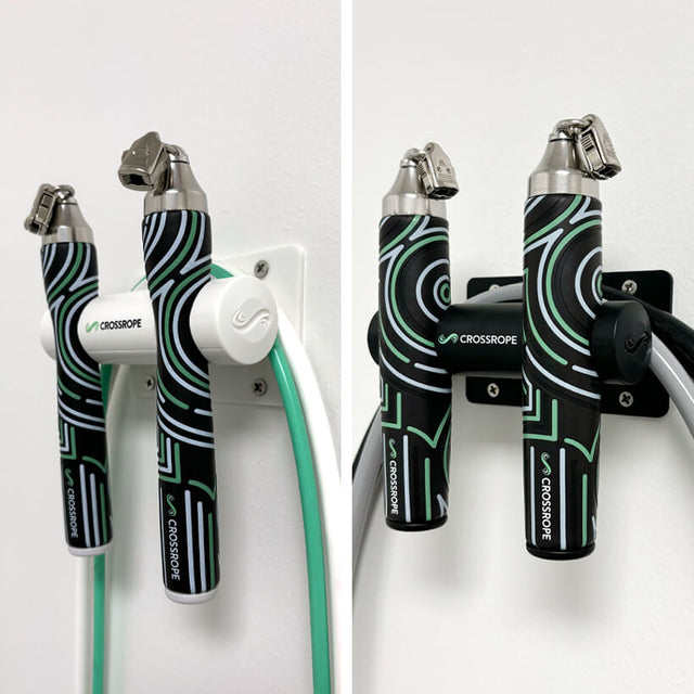 Get Lean + Get Strong Jump Rope Wall Mounts | Crossrope