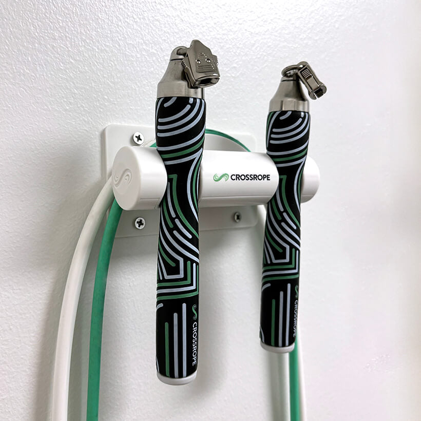 Get Lean + Get Strong Jump Rope Wall Mounts | Crossrope