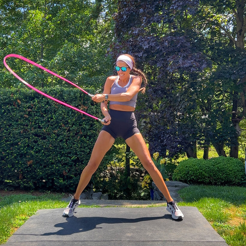 1/2 LB Pink Jump Rope for Weight Loss | Crossrope