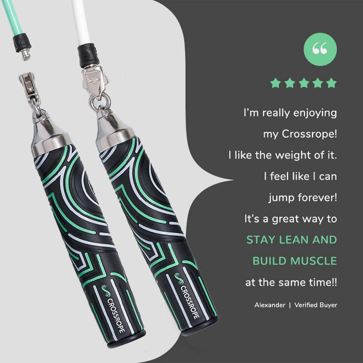 Get Lean Jump Rope Set Built for Weight Loss | Crossrope
