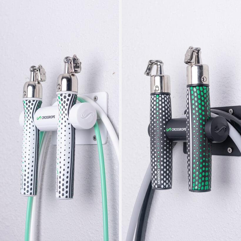 Get Lean + Get Strong Jump Rope Wall Mounts | Crossrope